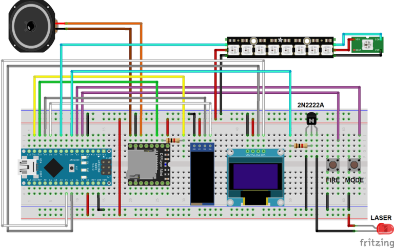 Arduino Blaster – Savage///Circuits